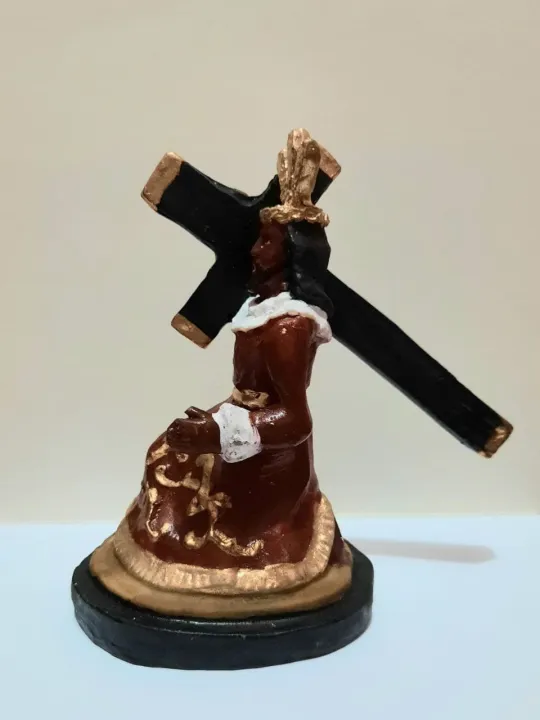 Black Nazarene/Nazareno Religious Mini Statue 5.2inch & 3.8inch | Lazada PH