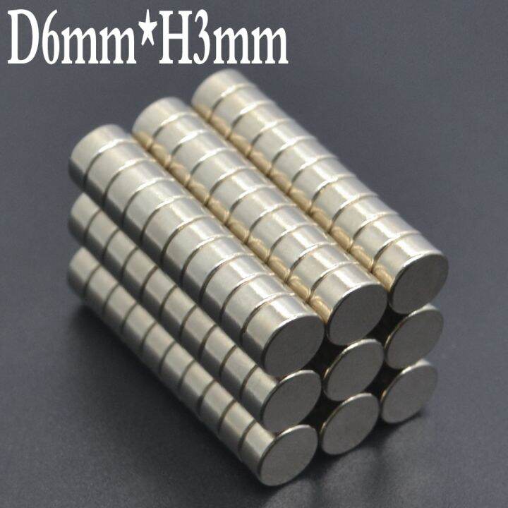 5/100/200/5000PCS 6X3 Mm Disc Bulk Sheet Neodymium Magnet 6Mmx3mm Small ...