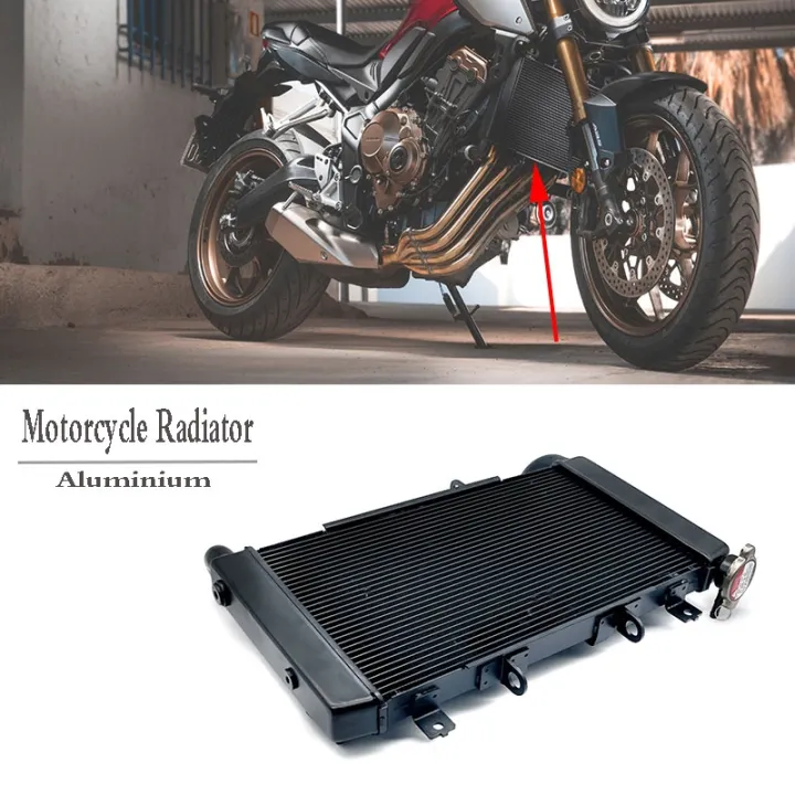 New CB650R CBR650R Motorcycle Water Tank Radiator Cooler Cooling Fit ...