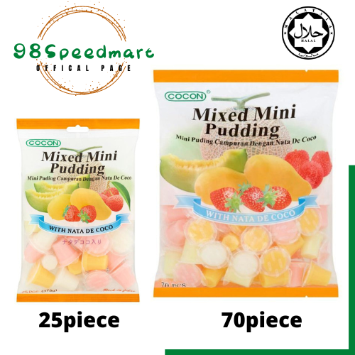 [98] Cocon Mini Pudding With Nata De Coco 15gm (25/70's) | Lazada