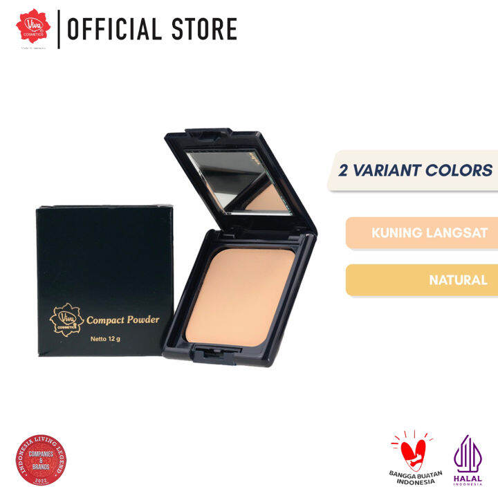 Viva Compact Powder Blue (Biru) - tersedia 2 varian warna | Lazada ...