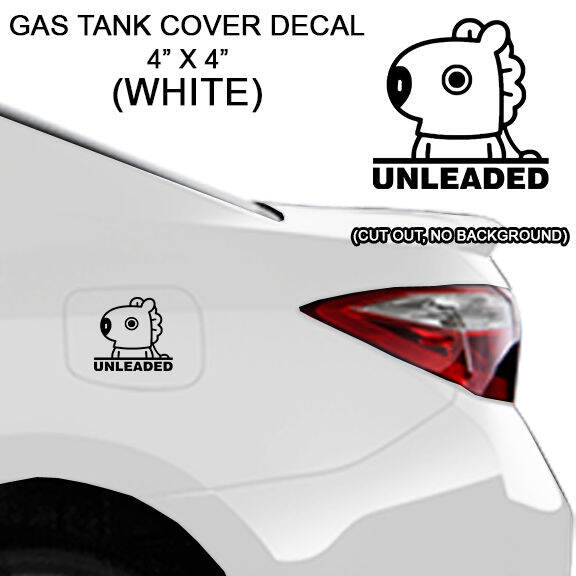Gas Tank Cover Decal Car Sticker - BT21A-G | Lazada PH