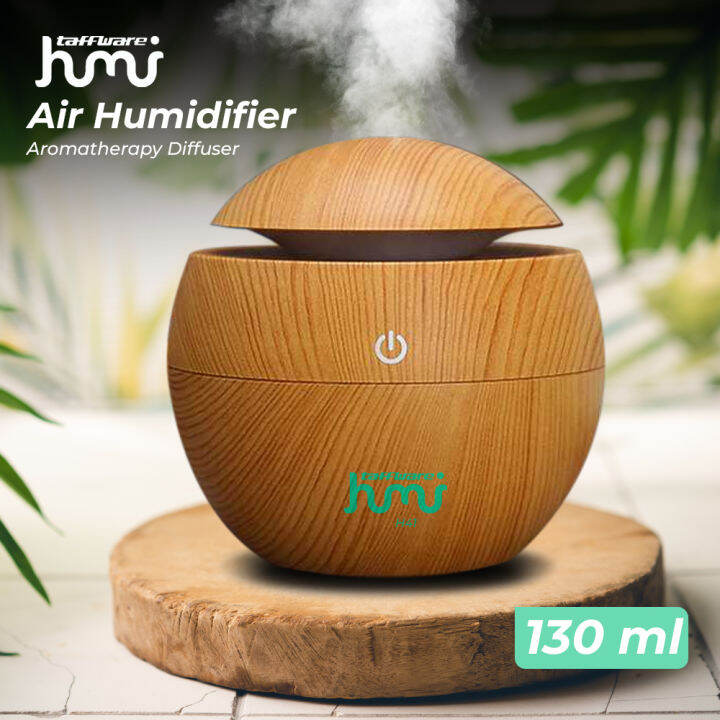 Bisa COD Aromatherapy Difuser Air Humidifier Desain Kayu Pengharum ...