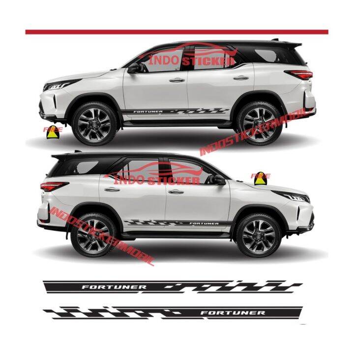 STICKER MOBIL FORTUNER LEGENDER CUTTING STICKER STIKER MOBIL TOYOTA ...
