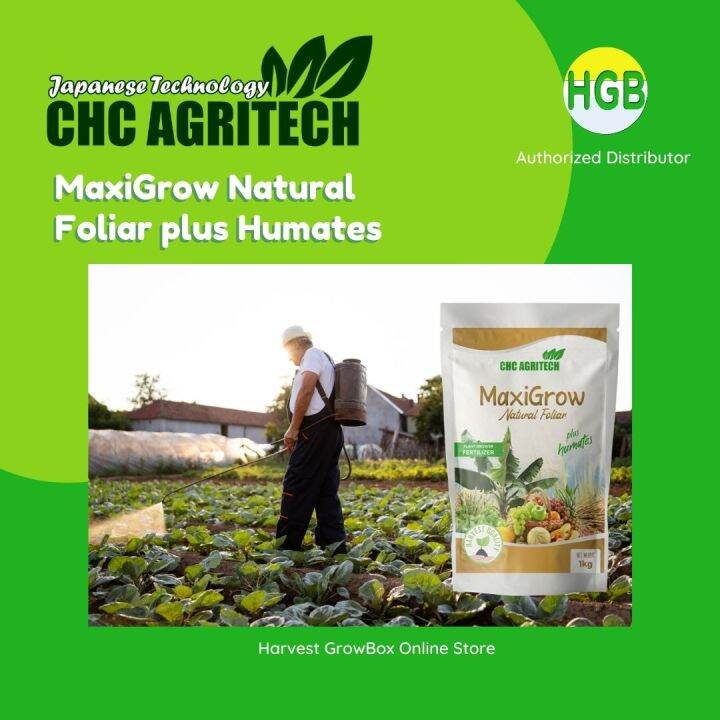 MAXI GROW FOLIAR 100g |500g |1kg Natural Foliar, Organic Fertilizer For ...