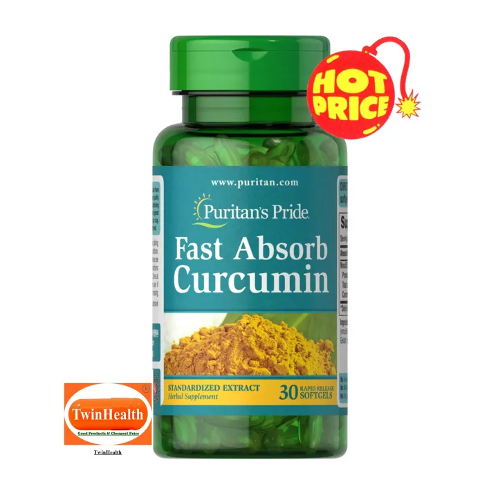 Puritan's Pride Fast Absorb NovaSOL® Curcumin / 30 Softgels | Lazada.co.th