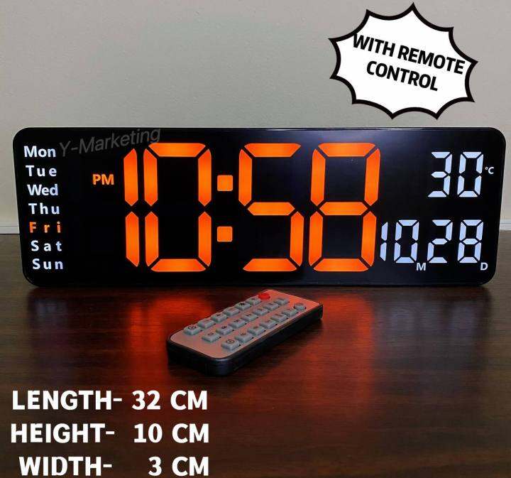 (6629) LARGE Digital Remote Control with COUNTDOWN & TIMER with Alarm ...