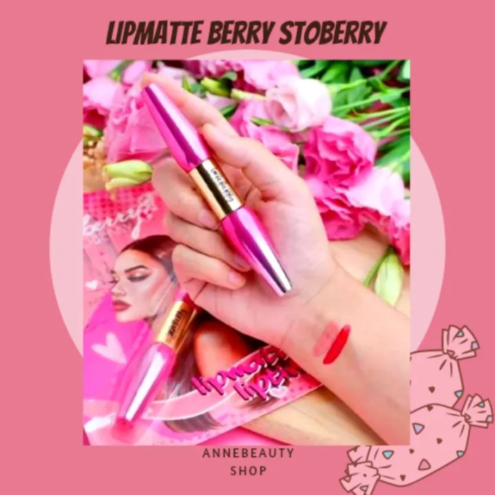 BERRY STOBERRY 2 IN 1 NEW LIPMATE NEW | Lazada