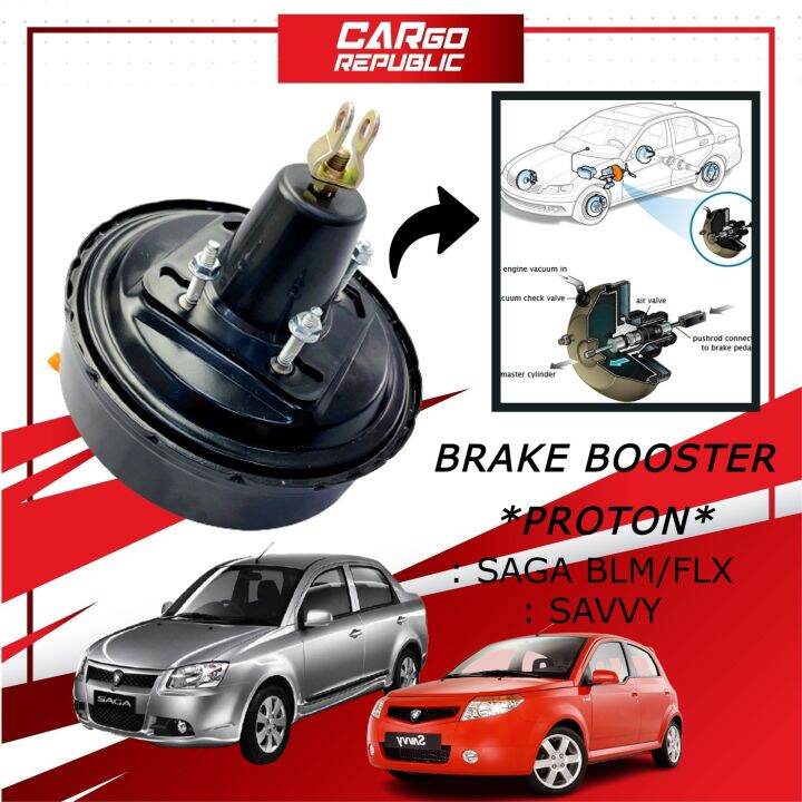 Proton Saga BLM FLX Savvy Brake Booster Pump Brake Servo Pump Genuine ...