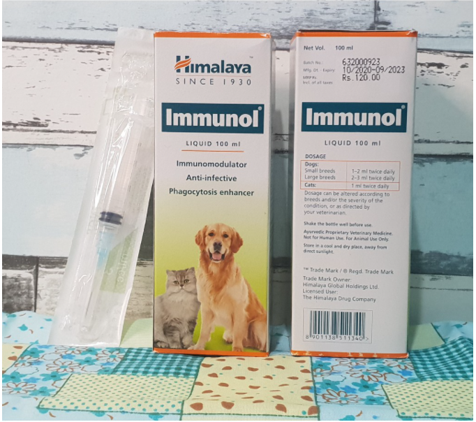 Himalaya IMMUNOL Liquid 100ml with 1 FREE SYRINGE(White Box) | Lazada PH