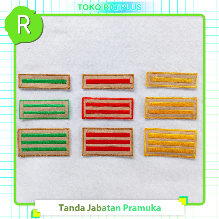 Tanda Jabatan Pramuka Siaga, Penggalang,dan Penegak | Lazada Indonesia