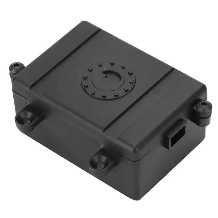 Plastic Receiver Radio Box for 1/10 RC Rock Crawler Car Axial SCX10 ...