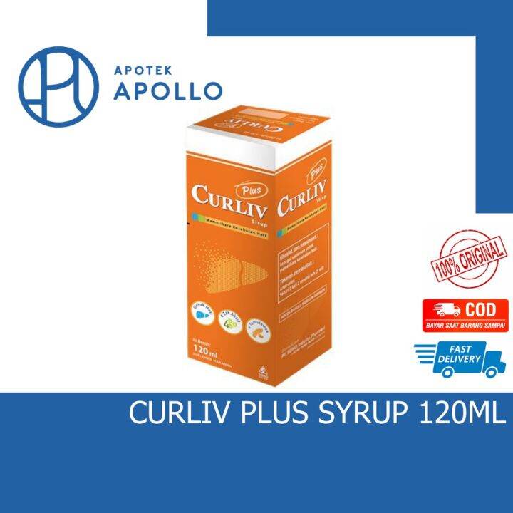 CURLIV PLUS SYRUP 120ML KEMASAN BARU | Lazada Indonesia