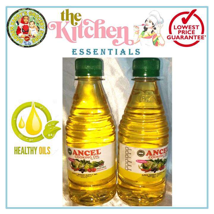 Ancel Vegetable Cooking OIl 350 ml x 2 pcs (Mantika) ** from Darren ...
