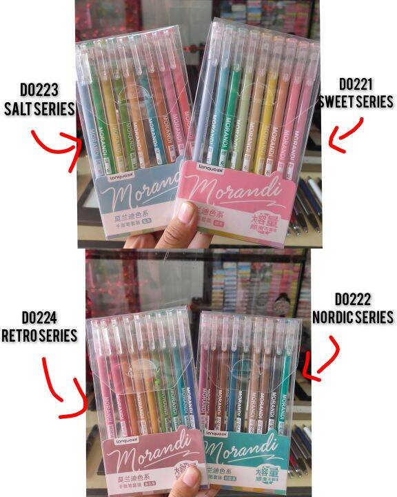 morandi real gel pen ballpoint gel isi 9 bh | Lazada Indonesia