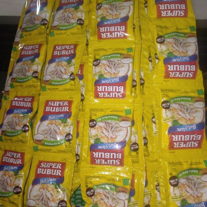 Super Bubur Buryam 1 Renteng Isi 10 Sachet | Lazada Indonesia