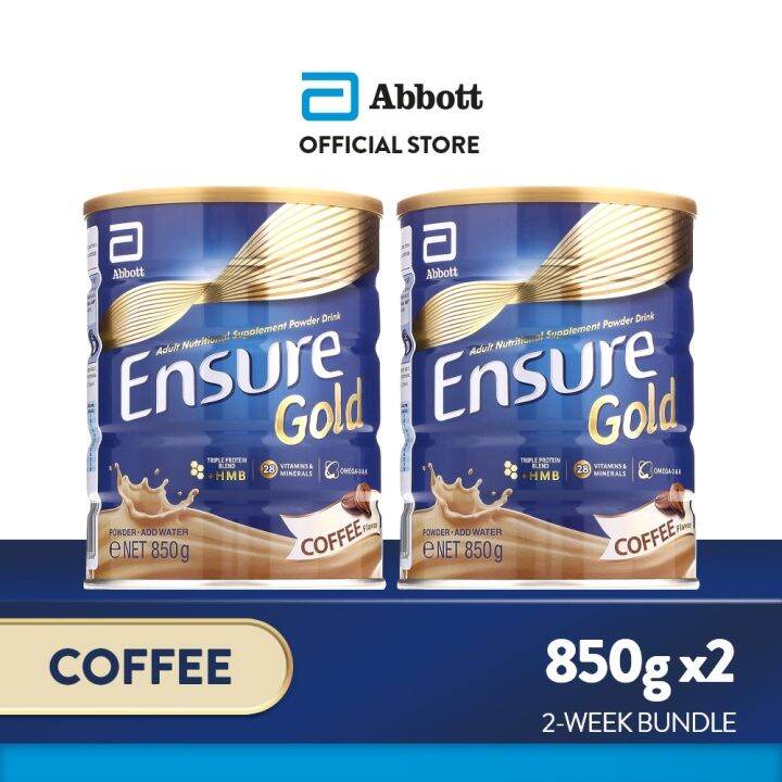 Ensure Gold HMB Coffee 850G For Adult Nutrition Bundle of 2 | Lazada PH