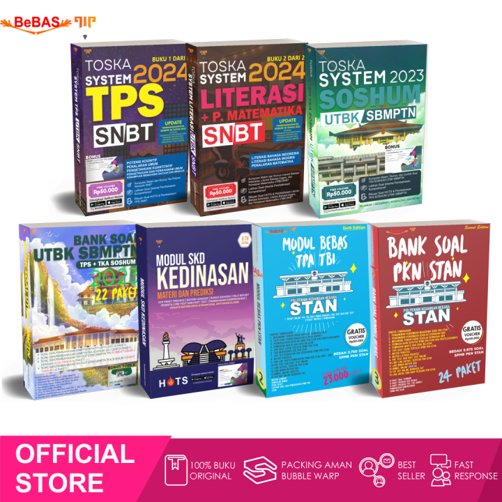Bebas Buku Utbk Snbt Tps Dan Tka Ips Soshum 2024 Dilengkapi Pembahasan