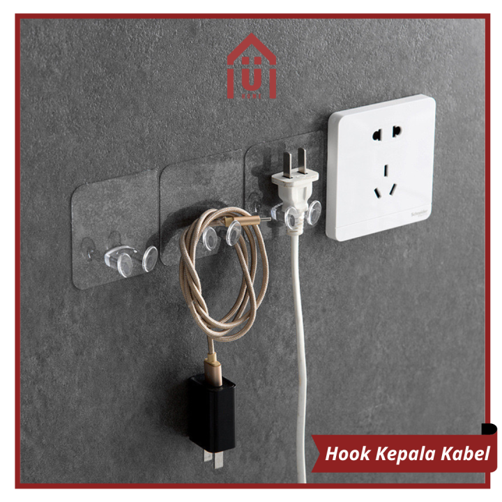 HOOK KEPALA KABEL / GANTUNGAN TEMPELAN COLOKAN / KEPALA KABEL ...