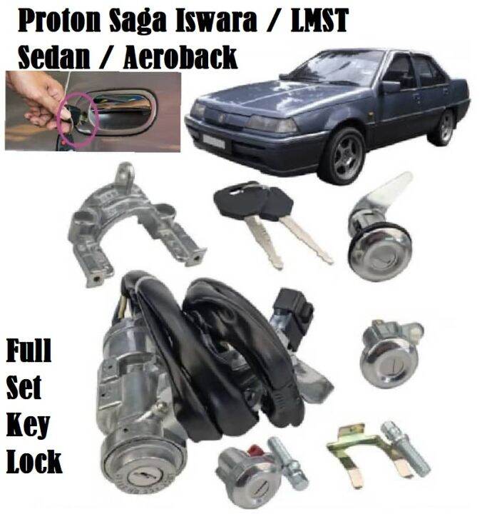 Proton Saga Iswara Saga LMST Saga Old Sedan Aeroback A/B Key Set ...