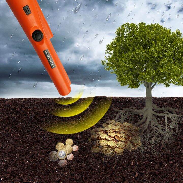 Detector De Metales Professional Pinpointing Metal Detector GP-Pointer Gold Metal Detector ...