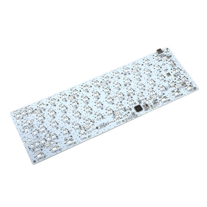 60 61 64 QMK VIA PCB Underglow Support Switch LED HHKB Minila Layout ...