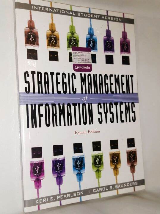 strategic management information system fourth edition.buku original ...