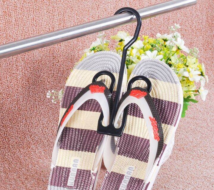 10 LUSIN gantungan Hanger sandal atau sepatu bahan original 120 pcs ...