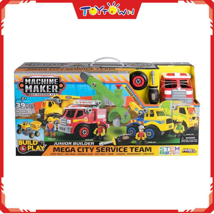 Road Ripper - Machine Maker Construction Set Junior Builder ( Mega City ...