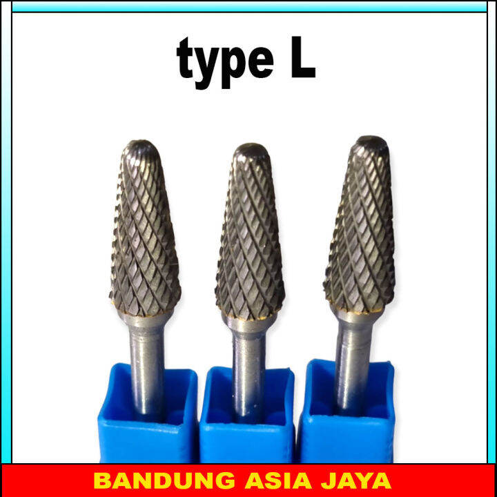 Mata bor / Mata tuner dua arah 6X10 mm Type L / Mata Tuner Rotary Die ...