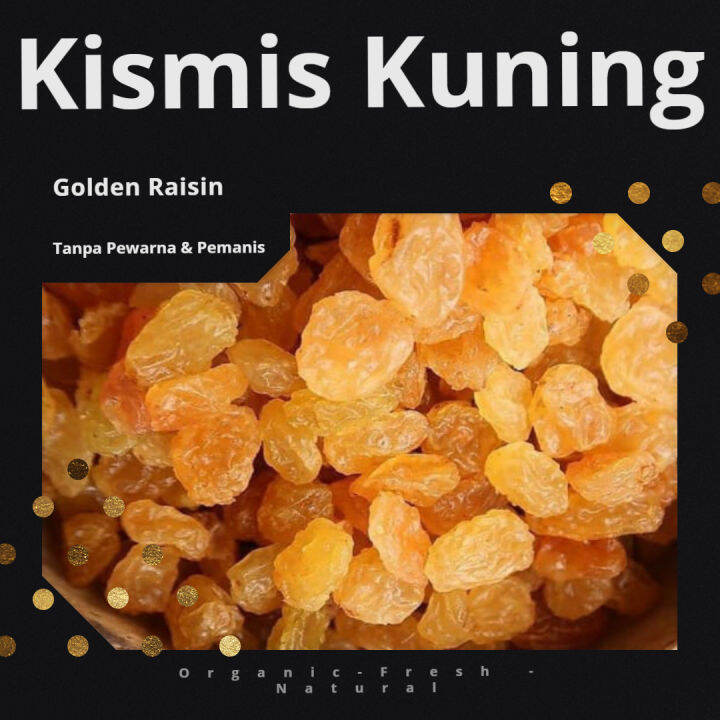 Kismis Raisin Simin Manis 50gr/ Jumbo Golden Raisin / Anggur Kering ...