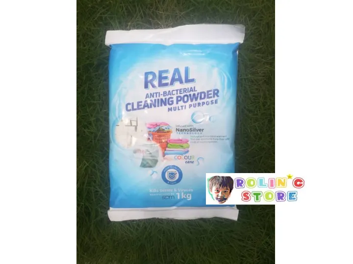 Real Anti-bacterial Multi-Purpose Cleaning Powder (10 packs, 1kg ...