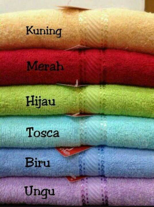 Handuk Merah Putih 70 x 135 cm | Lazada Indonesia