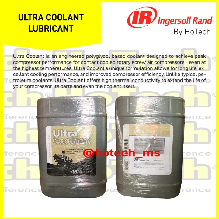 Oli Ultra Coolant Screw Compressor Ingersoll Rand | Lazada Indonesia