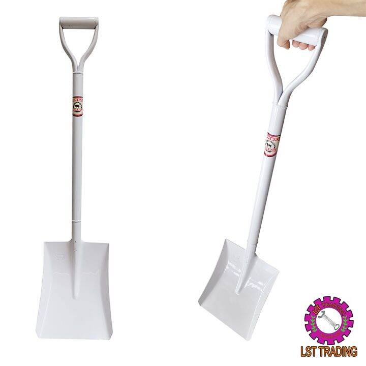 [READY STOCKS] WHITE FLAT STEEL SHOVEL / SCOOP BESI SAMA / SCOOP PASIR ...