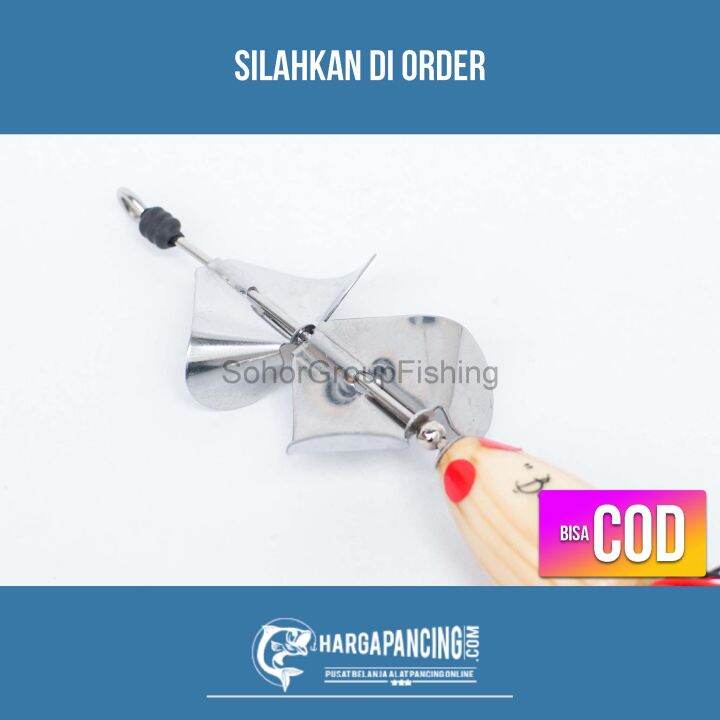 Lure Slater Bangenan untuk Umpan Casting Gabus Toman dan Gabus ...