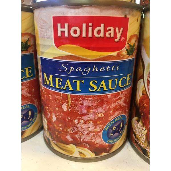 Holiday Spaghetti Meat Sauce With Real Ground Beef 380g Lazada Ph