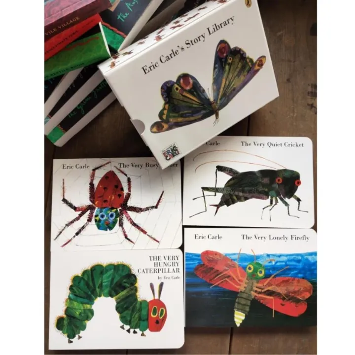 Eric Carle 4 brand new board books (Very Hungry Caterpillar/ V B SPIDER ...