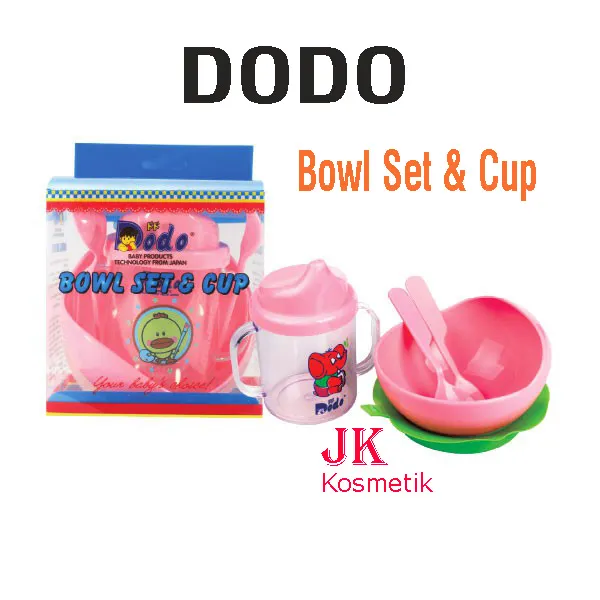 Dodo Feeding Set / Bowl Set & Cup Food Grade - Alat Makan Bayi | Lazada ...