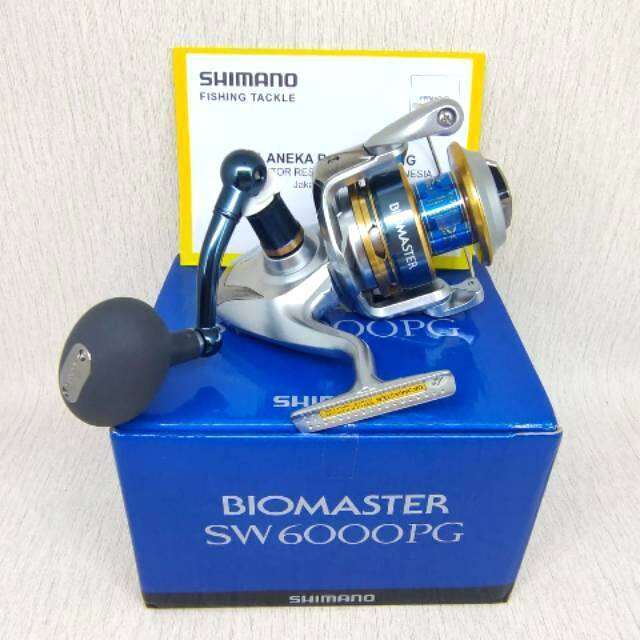 Reel SHIMANO BIOMASTER SW 6000 PG (PRODUK ORIGINAL) | Lazada Indonesia