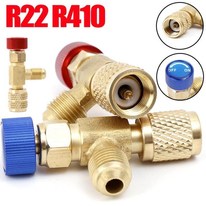 Refrigeration Tool Air Conditioning Safety Valve Adapter for R410a R22 ...