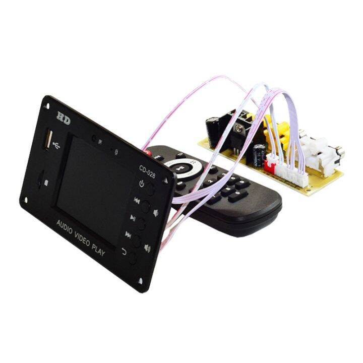 MP3 Video Decoder Board BT5.0สเตอริโอเครื่องรับสัญญาณเสียง MP5 MP4 FM ...