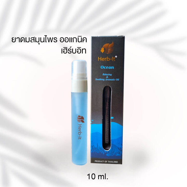 Herbit Aromatic Ocean Spray น้ำมันสมุนไพรอโรม่า กลิ่นโอเชี่ยน แบบสเปรย์ ...