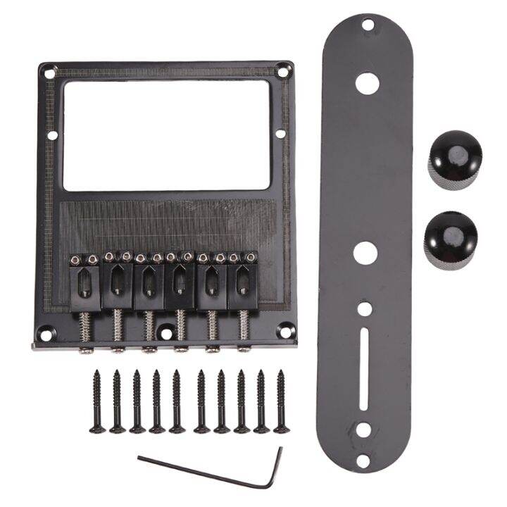 6 String Saddle Volume Control Bridge Plate Replacement with Control ...