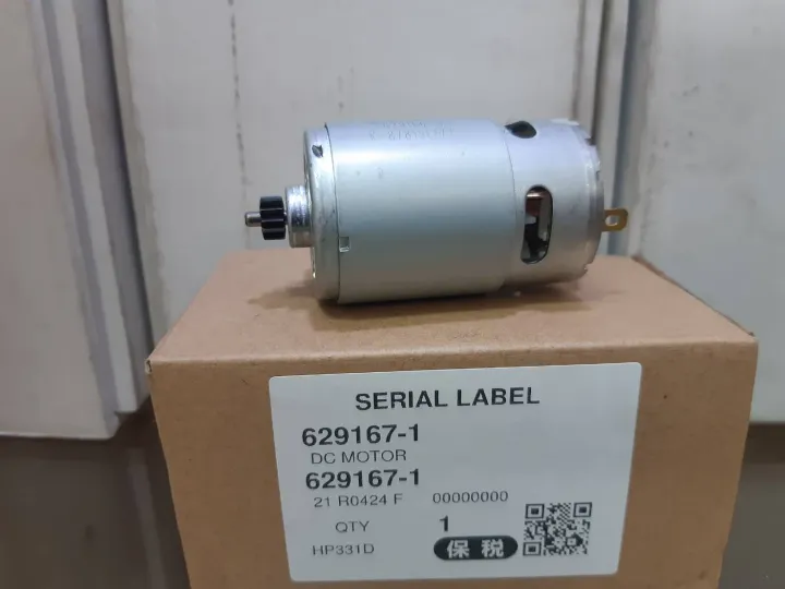 Makita อะไหล่ มอเตอร์ DC MOTOR 12 v. ยี่ห้อ Makita ใช้กับ รุ่น HP331D ...