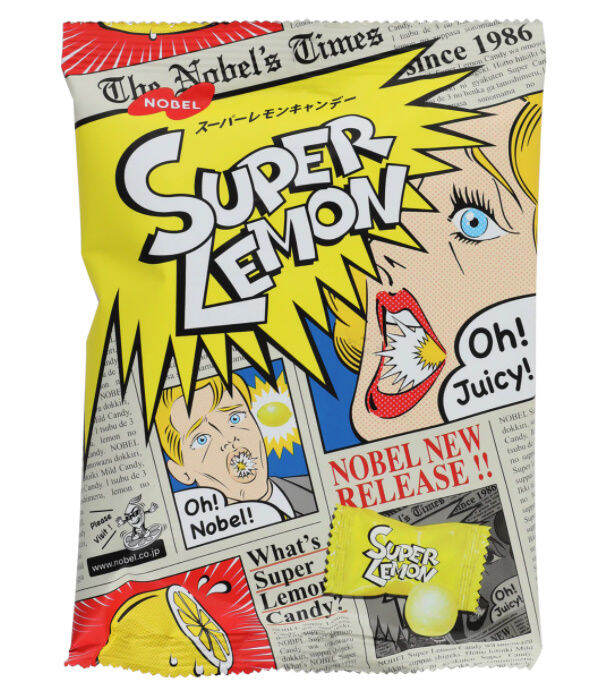 Nobel Super Lemon 88g Japan Candy | Lazada