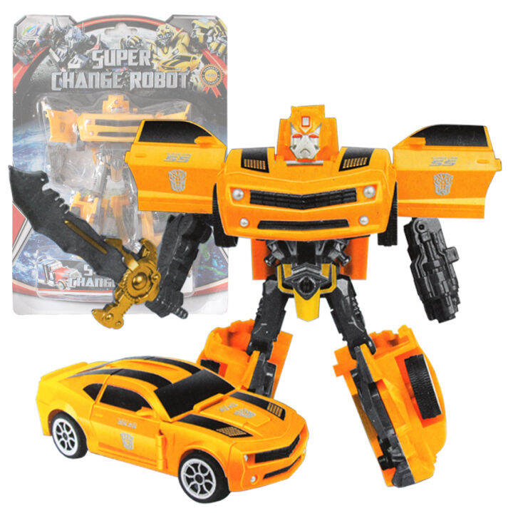Brightberry Transformed Blister The Ultimate Knight Bumble Bee Super Change Robot Bumble Bee ...
