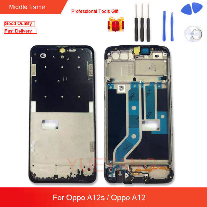 For Oppo A12s & Oppo A12 Middle Frame Plate Housing Board LCD Support ...