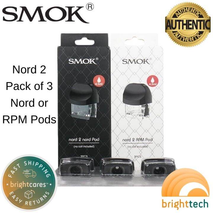 RELX VAPE Nevoks SMOK Nord 2 PodCatridge Nord orCartridge - Legit Pack ...