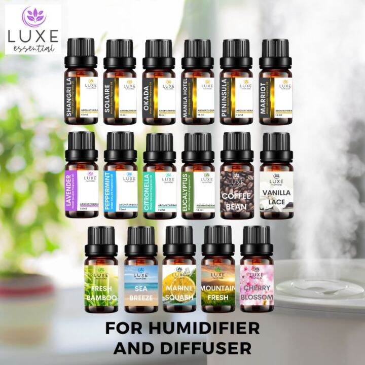 ☝15 ml Luxe Essential Water Soluble Scent for humidifier and diffuser♬ | Lazada PH